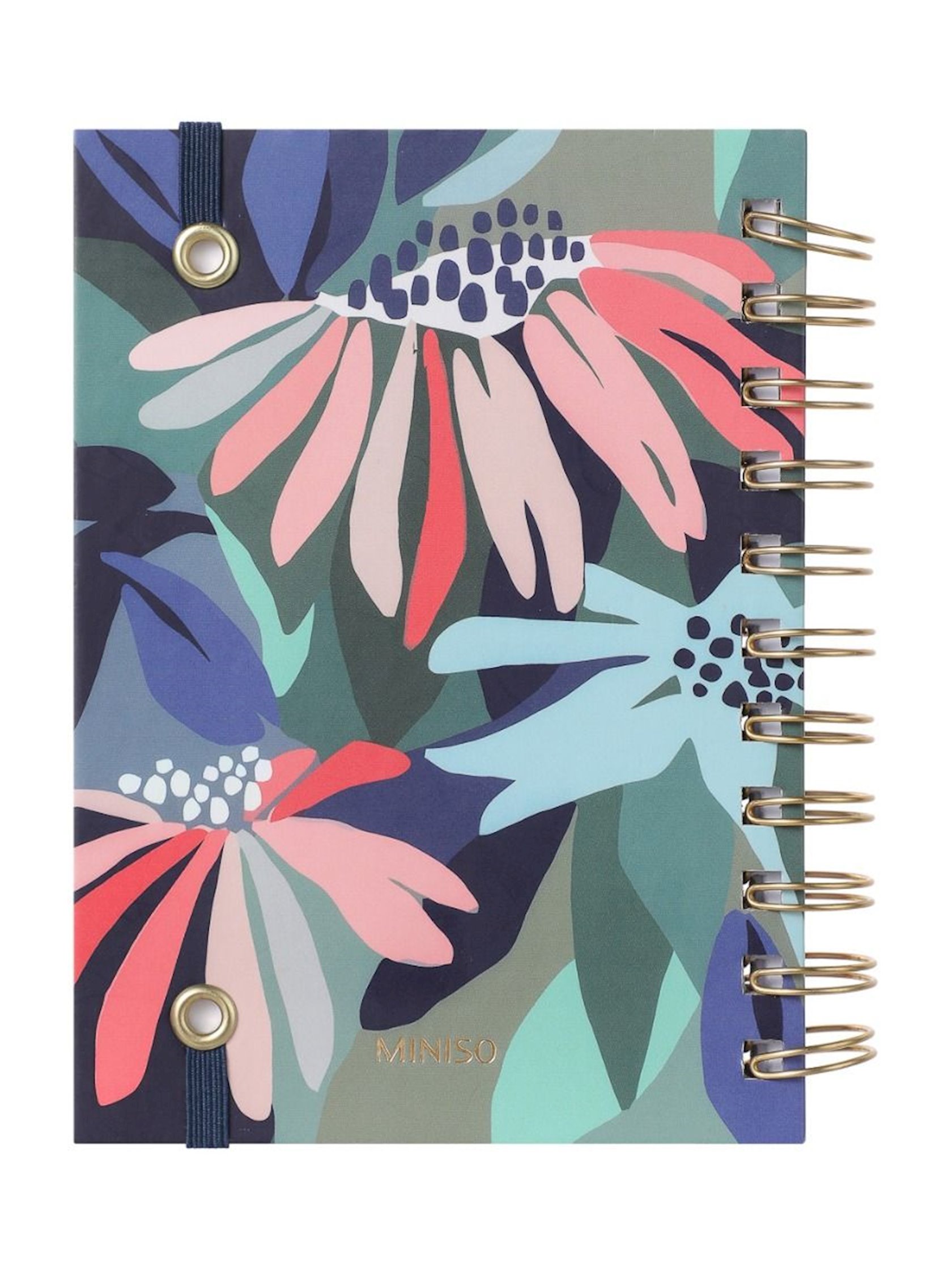 Блокнот Miniso Dazzling World A5 Wirebound Book Dark Blue, 100 листов ...