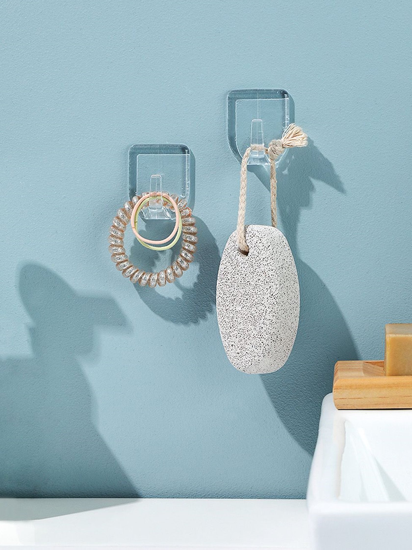 Hamam otağı üçün qarmaqlar Miniso Transparent Hook, şəffaf, 6 əd ...