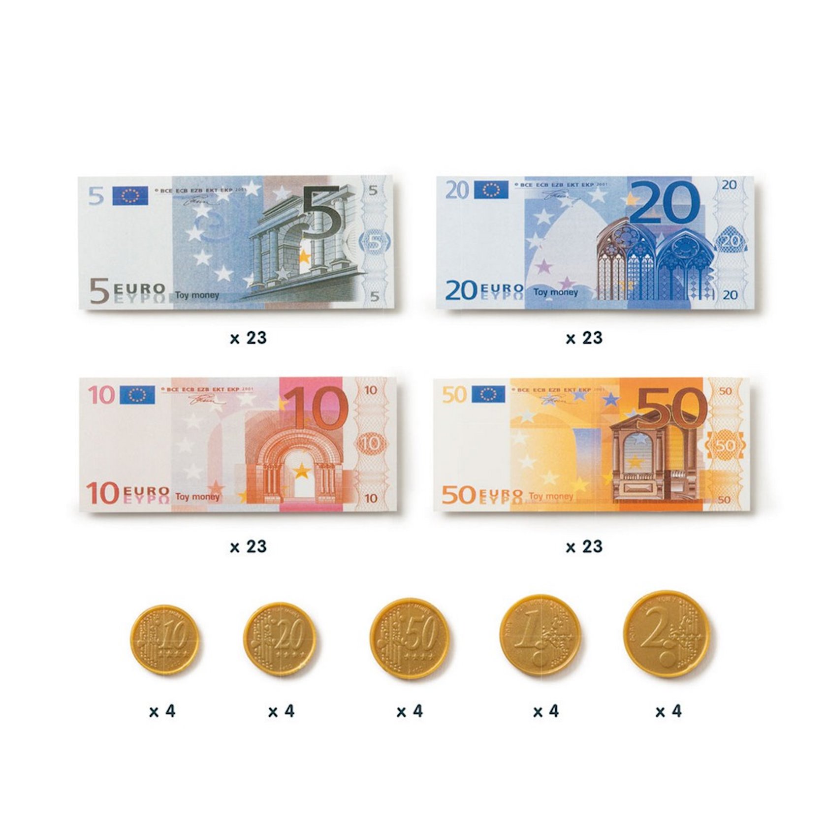 Детский набор Oxybul игрушечные банкноты и монеты - купить в Баку. Цена ...