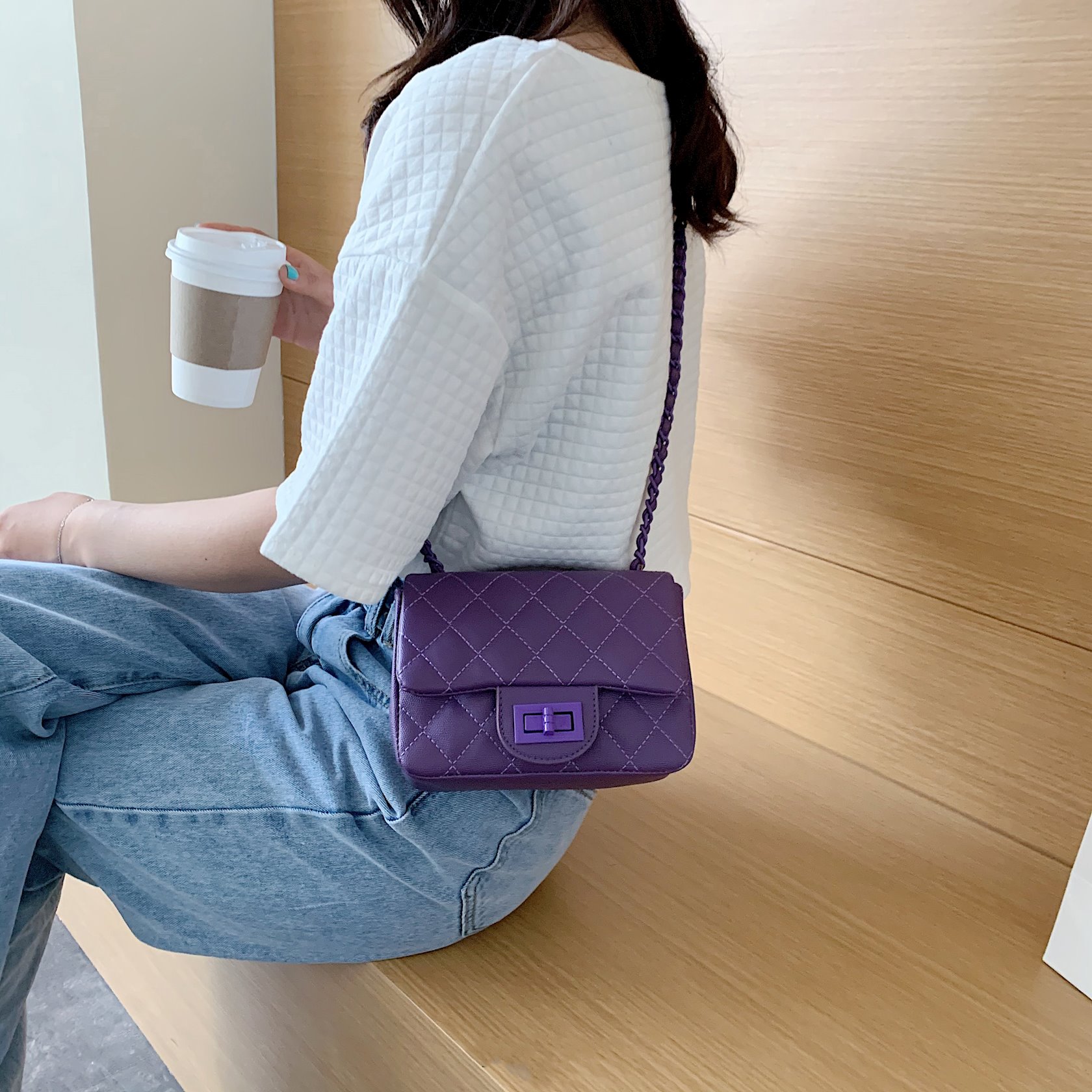 Женская сумка Tom Bag Baku B5 фиолетовая - купить в Баку. Цена, обзор ...