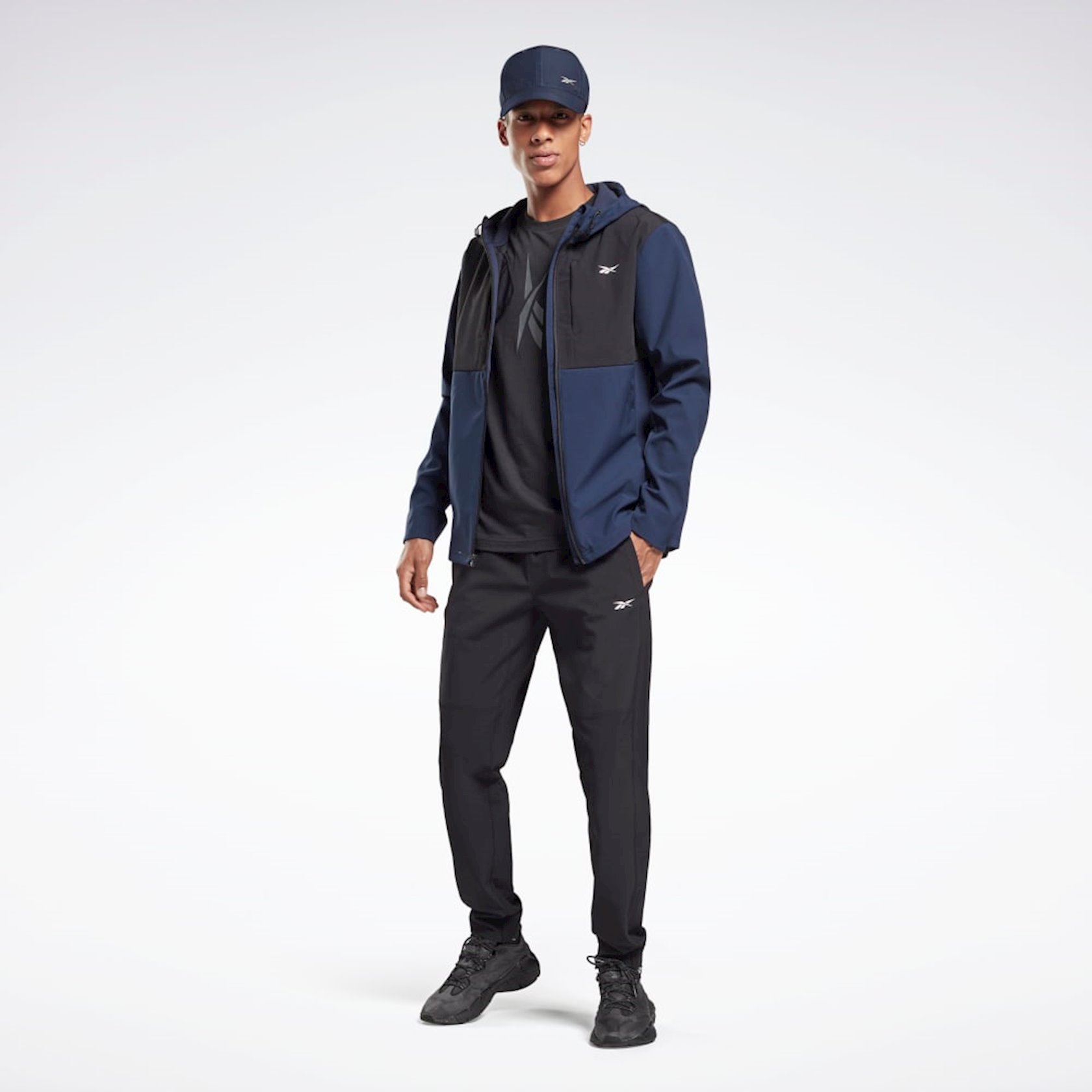 Ветровка мужская Reebok Thermowarm+Graphene GS9208, синий, размер S ...