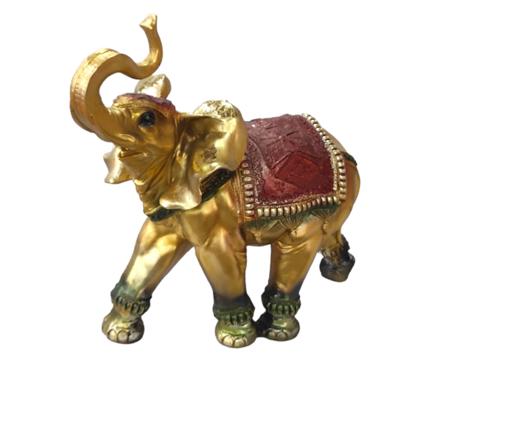 Fil heykelciyi , polyester, 44x42x18 sm, qızılı - Qiymeti, Bakıda almaq ...