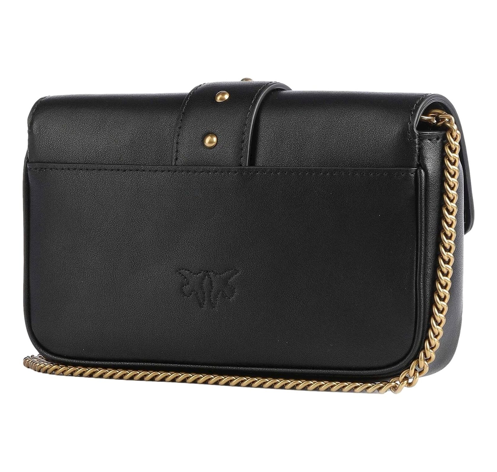 Женская сумка кожаная Pinko 100061/A0F1, черная - купить в Баку. Цена ...