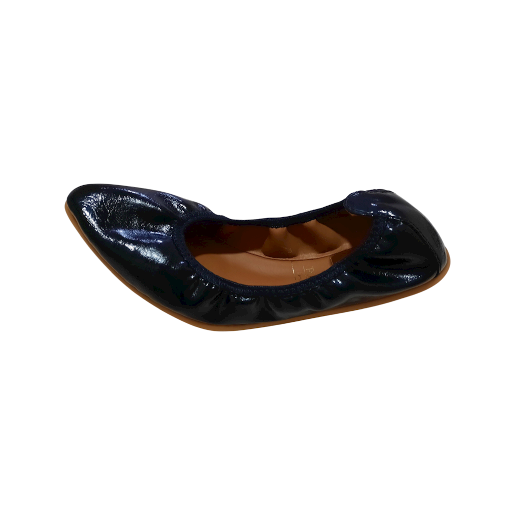 Балетки с острым носом женские Rollbab CL26020, черный, натуральная ...