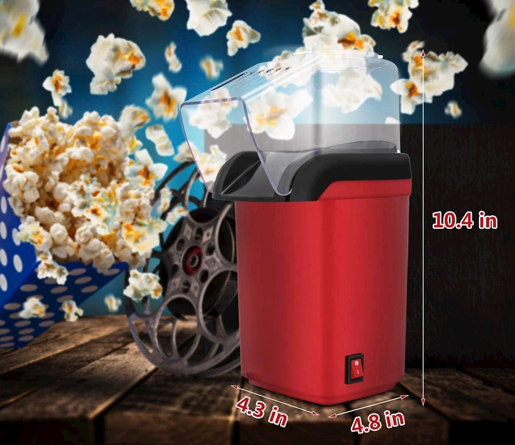 Машина для приготовления попкорна Hot Air Popper - купить в Баку. Цена ...