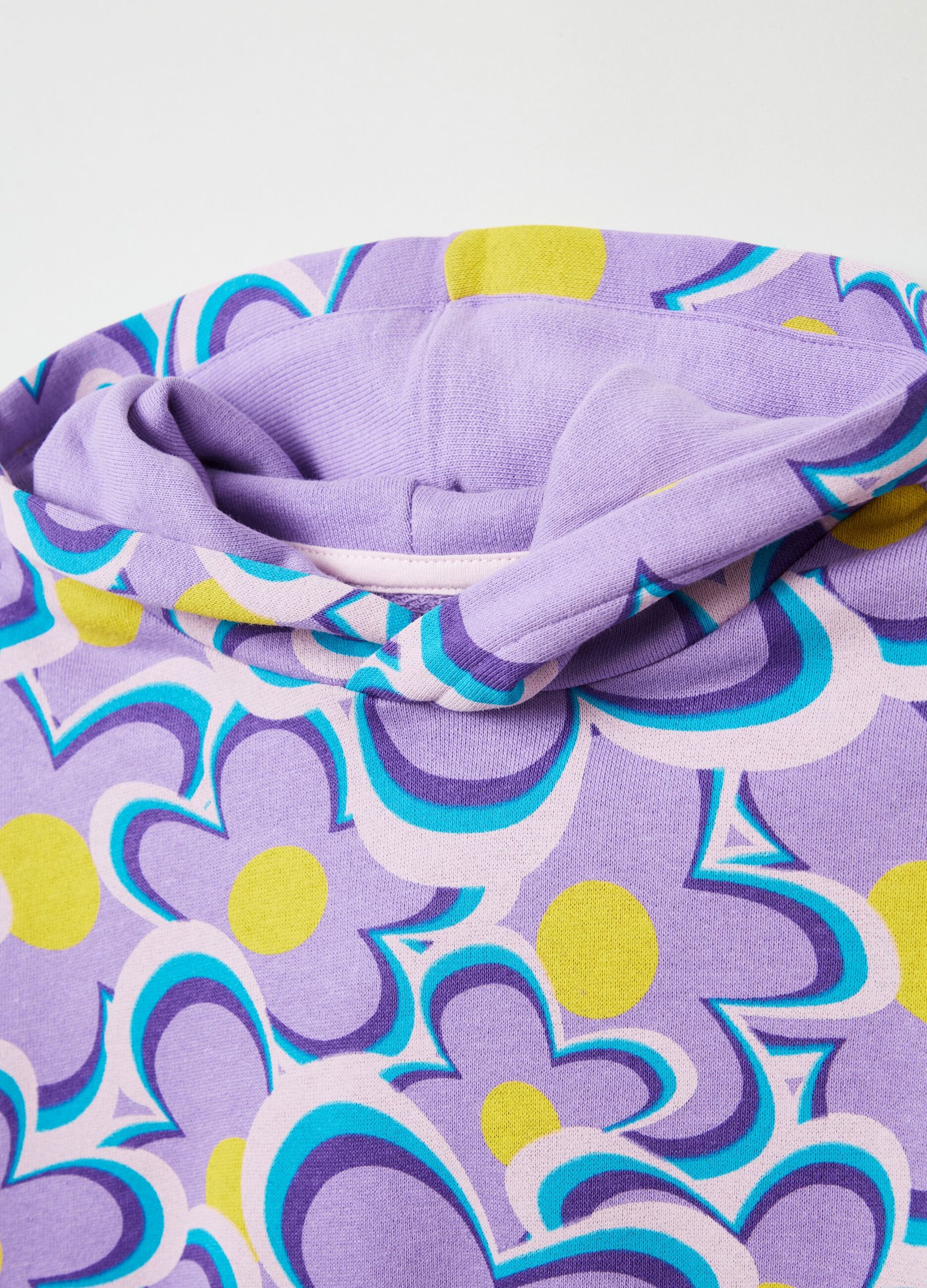 Спортивный костюм для девочек OVS 1829616, сиреневый, хлопок, размер 7 ...