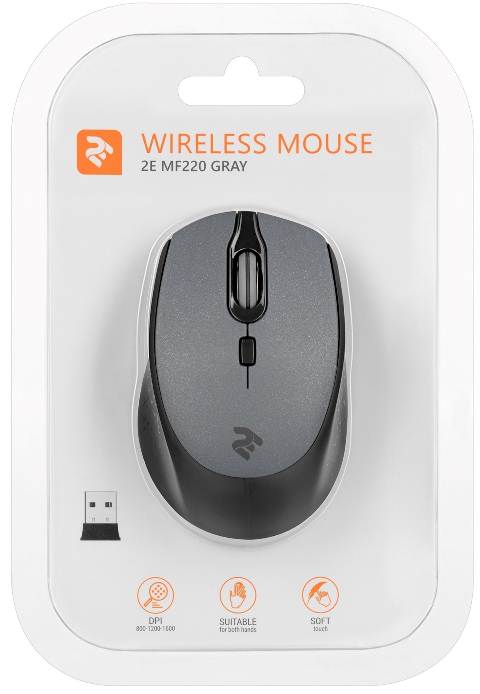 Siçan 2E MF220 WL Grey - Qiymeti, Bakıda almaq. Satışı, icmal, rəylər