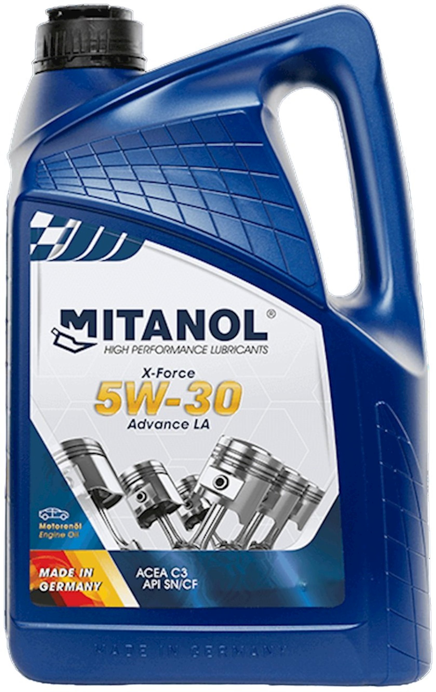 Моторное масло Mitanol X-Force 5W-30 Advance LA, 4 л - купить в Баку ...
