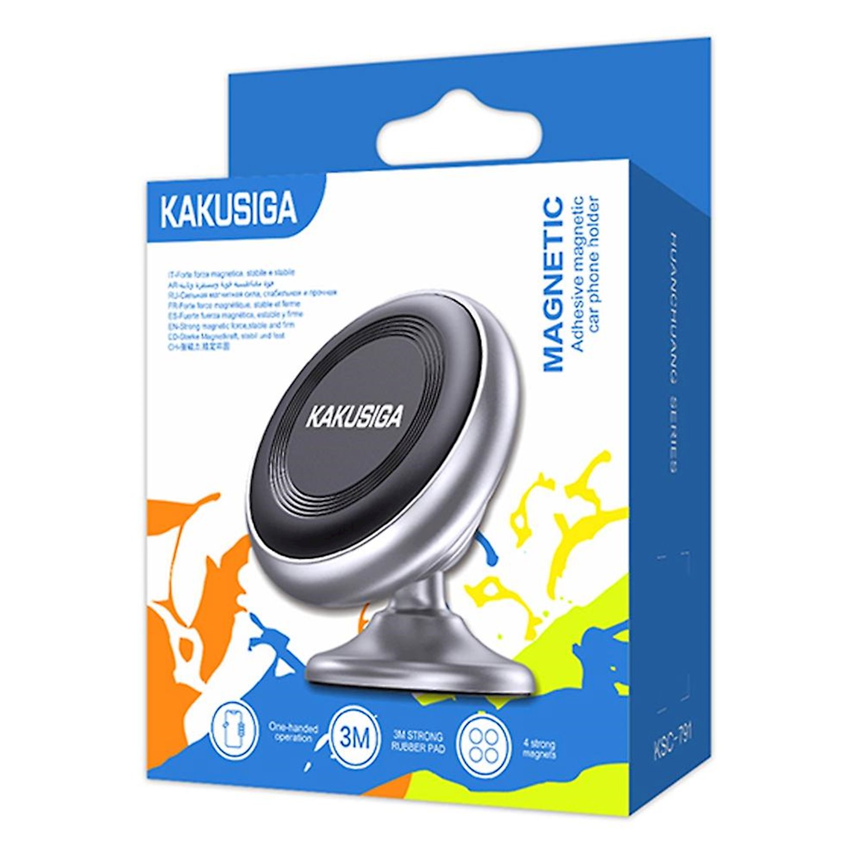 Автомобильный держатель для телефона Kakusiga KSC-791 Silver - купить в ...