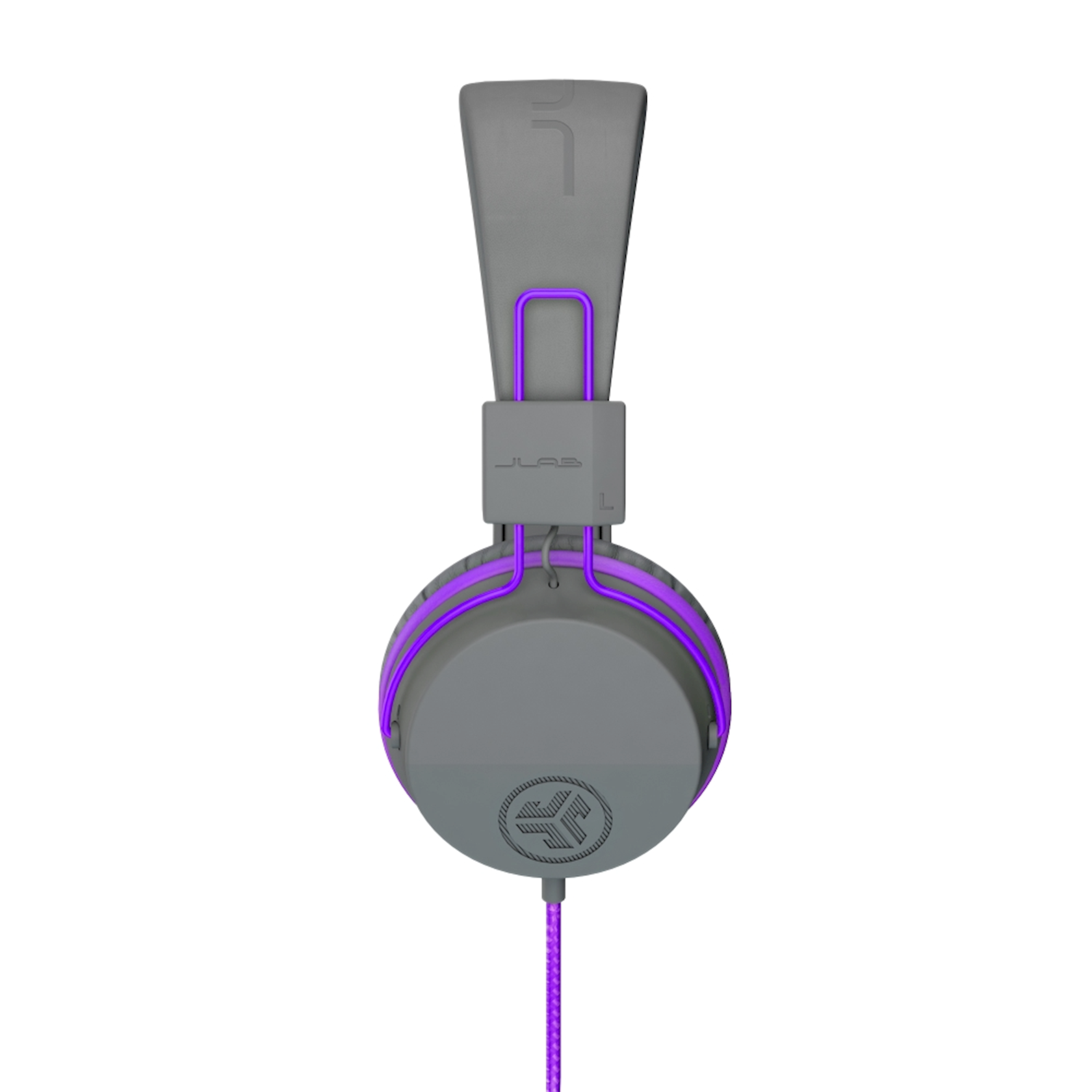 Проводные детские наушники JLab JBuddies Studio Kids Grey/Purple ...