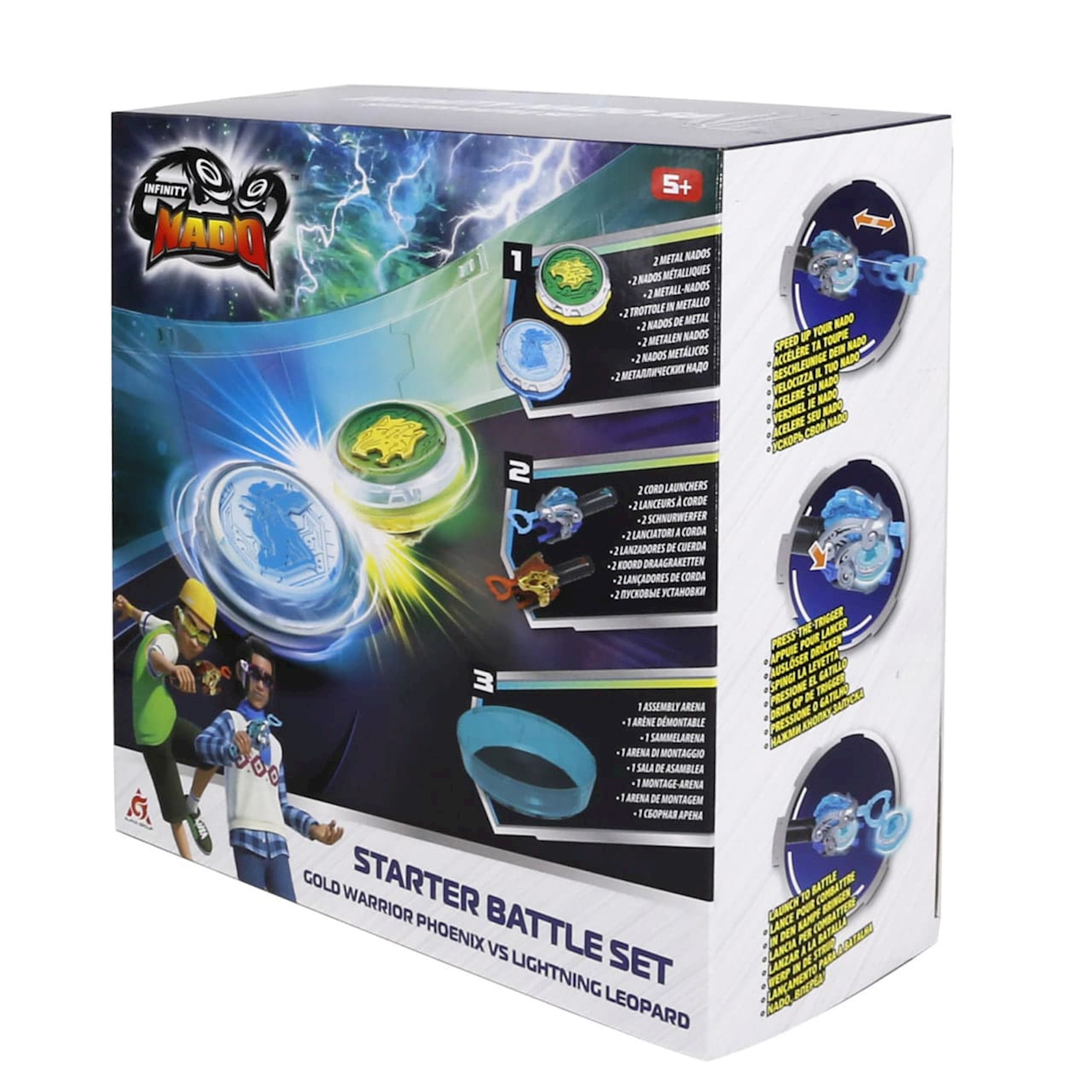 Арена Infinity Nado VI Starter Battle Set Gold Warrior Phoenix vs ...
