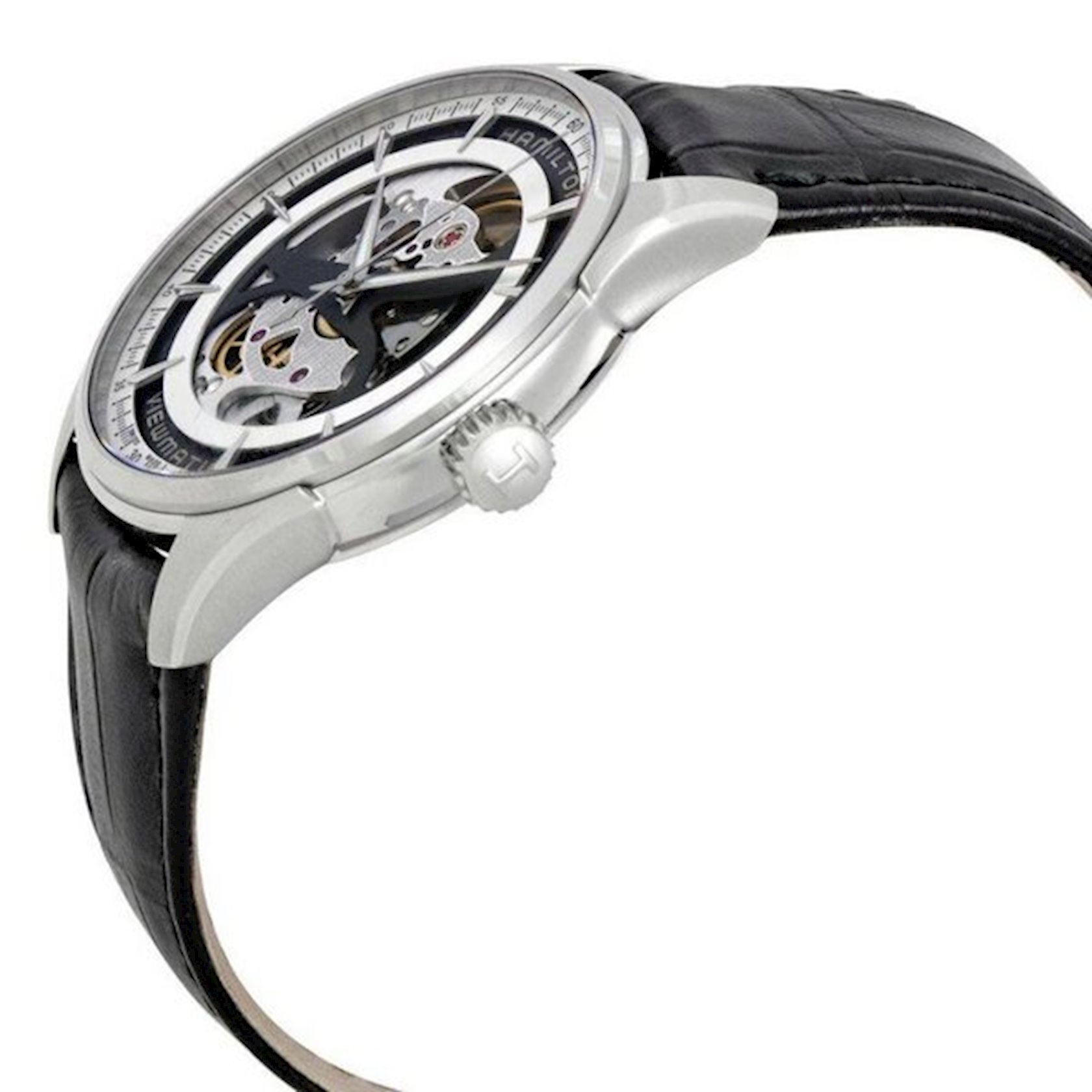 Наручные часы Hamilton Jazzmaster Skeleton Auto H42555751 Черный ...