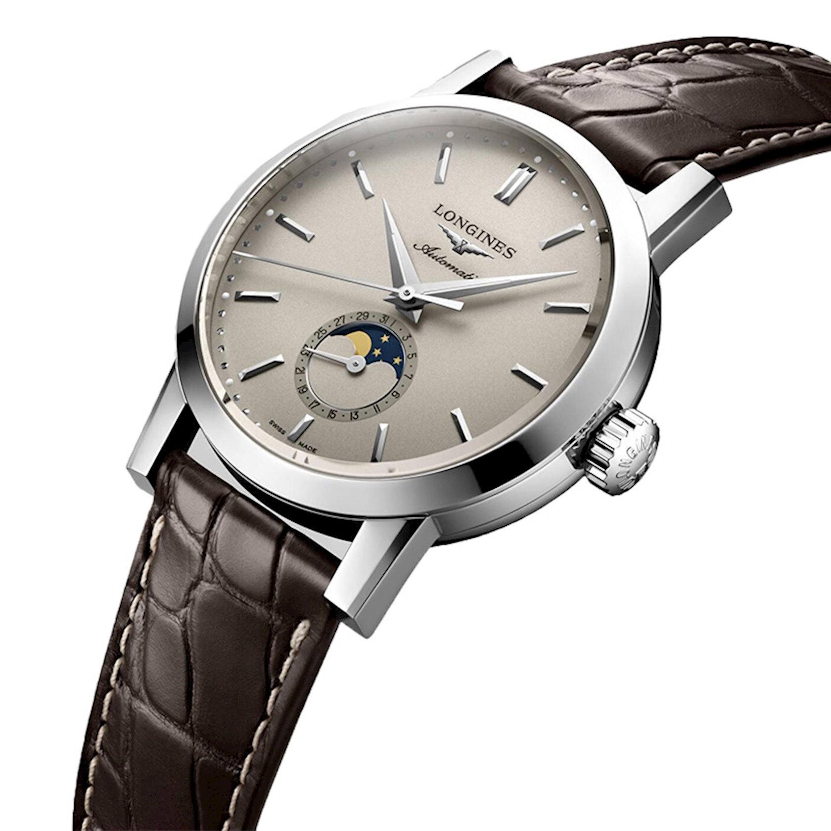 Наручные часы Longines Tradition The Longines 1832 L48264922 Коричневый ...