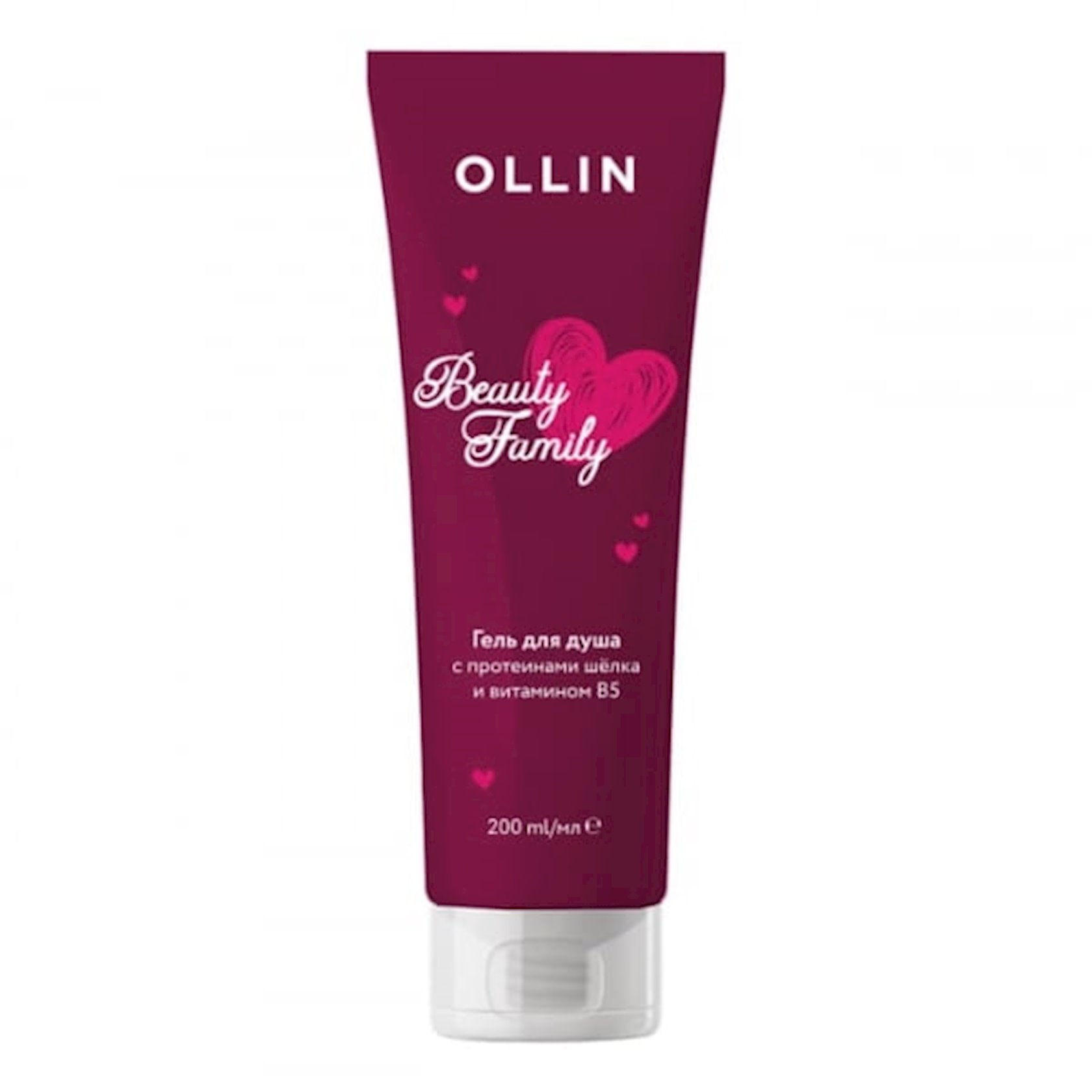 Duş geli Ollin Professional Beauty Family B5 vitamini və ipək zülalları ...