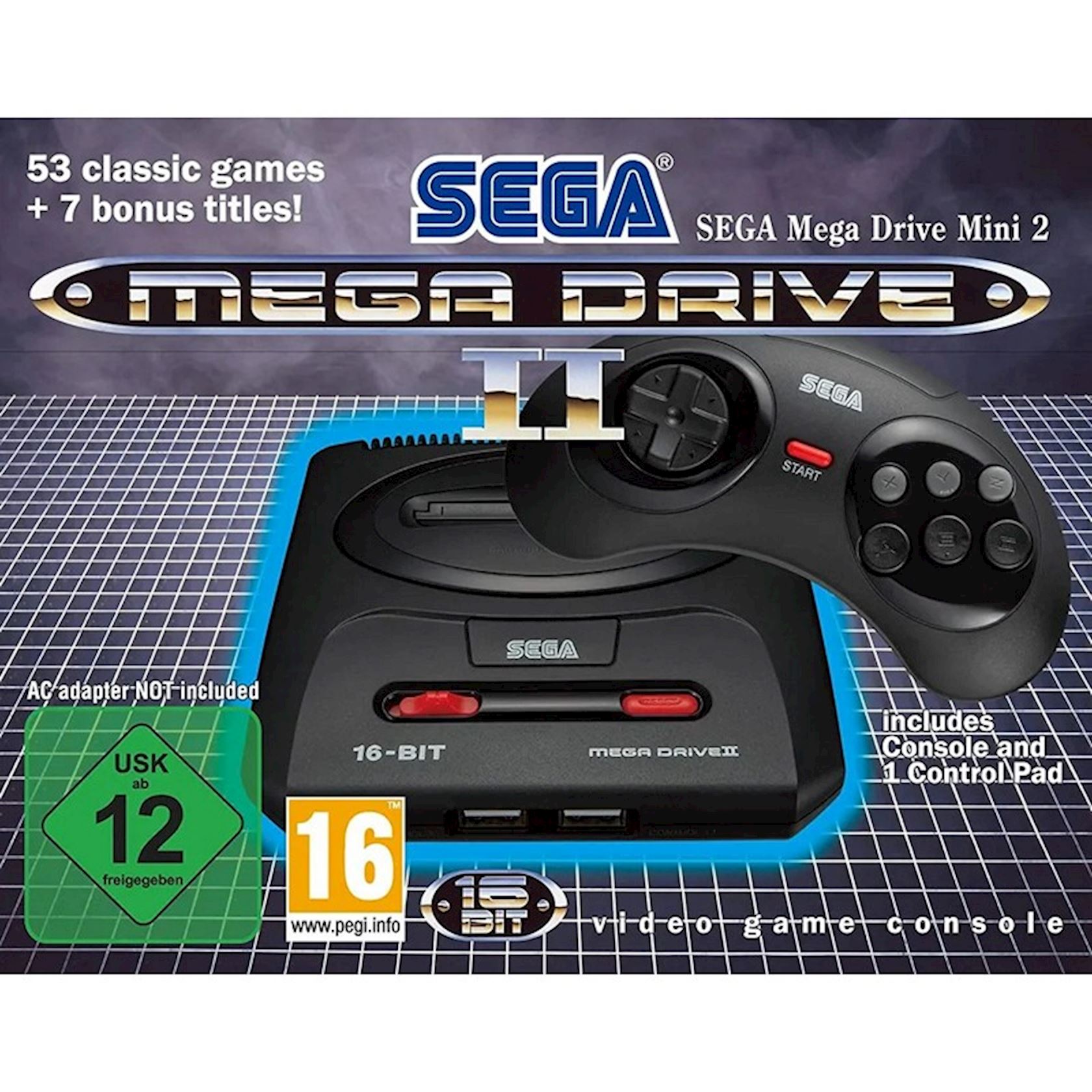Игровая консоль Sega Mega Drive Mini II 2 - купить в Баку. Цена, обзор ...
