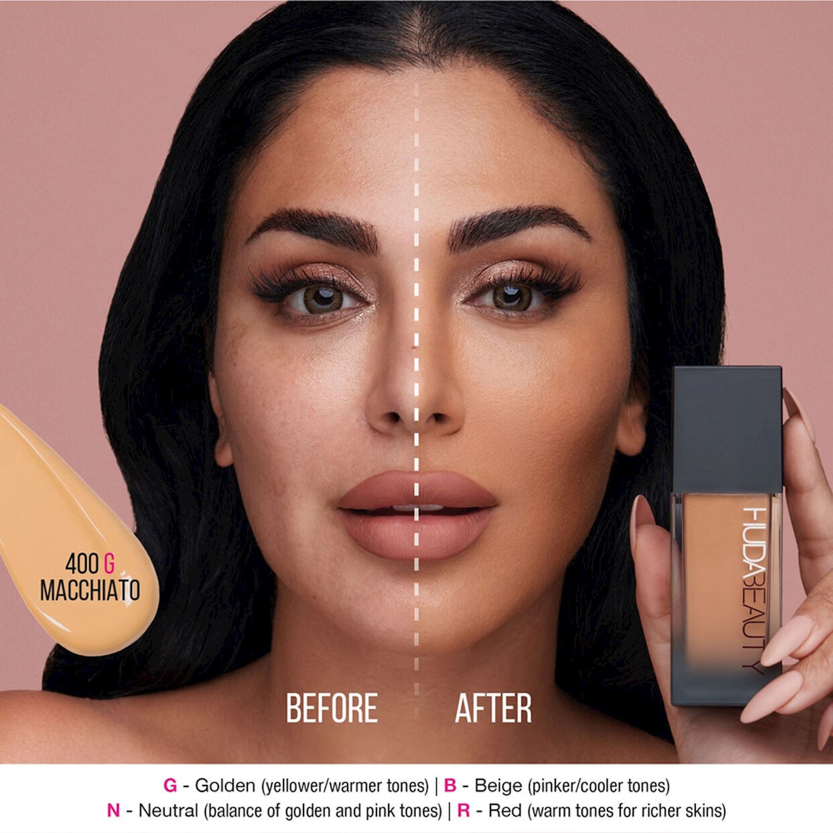 Huda Beauty Fauxfilter Luminous 400G Macchiato 35