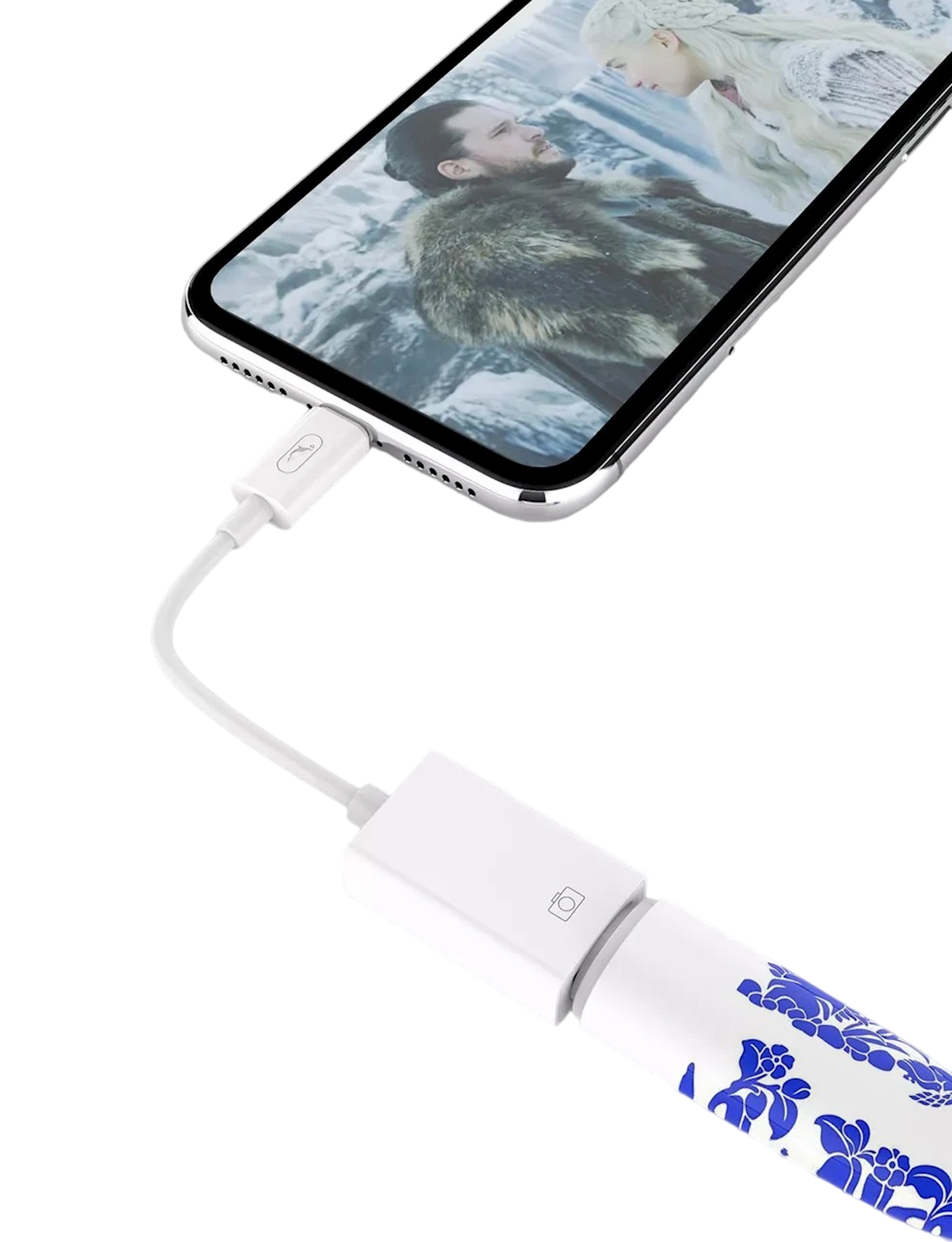 Ötürücü SkyDolphin OT03 White (ADPT-00019) - Qiymeti, Bakıda almaq. Satışı, icmal, rəylər