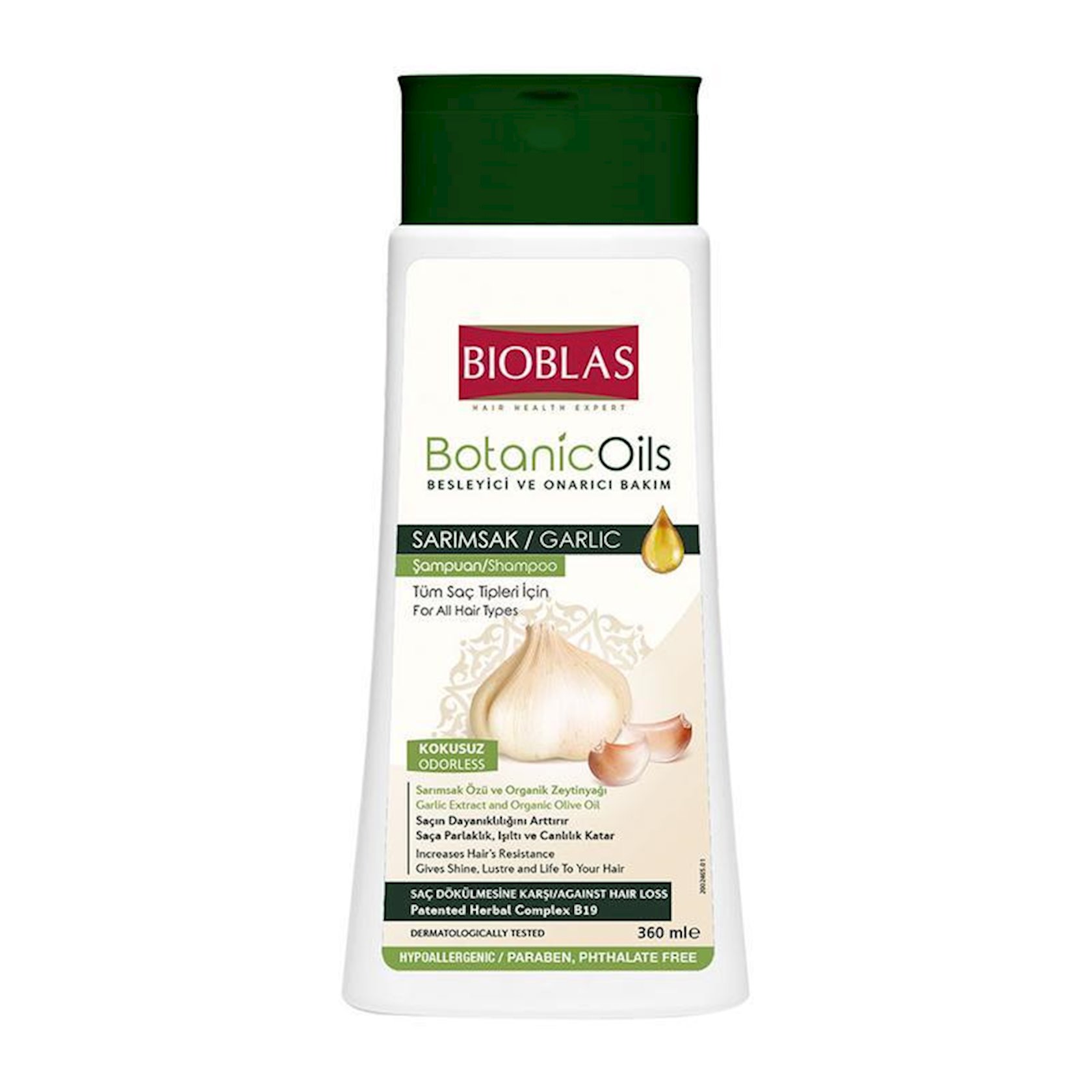 Şampun Bioblas Botanic Oils sarımsaq ekstraktı ilə 360 ml - Bakıda ...