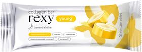 ᐈ Proteinli bar Protein Rex Collagen Young Банан, 35 q - qiymeti və ...