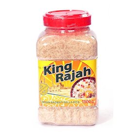 ᐈ Рис басмати King Rajah,1.8 кг - купить по выгодной цене | ️ BIRMARKET