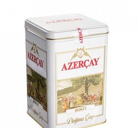 İri yarpaqlı qara çay Azercay Buket, tənəkə bankada, 250 q - Qiymeti ...