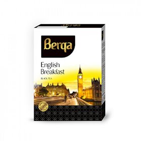 ᐈ Qara çay Berqa English Breakfast 100 q - qiymeti və satışı | ️ BIRMARKET