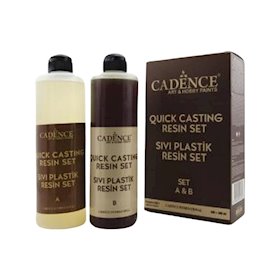 ᐈ Пластик Cadence Quick Casting Resin Set A&B жидкий, 500мл + 500мл ...