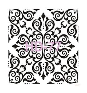 ᐈ Trafaret interyer üçün Home Decor Serie HD-77, 45х45 - qiymeti və ...