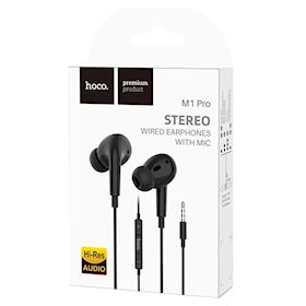 Проводные наушники Hoco M1 Pro Black - купить по выгодной цене | ♢BIRMARKET