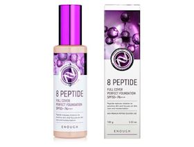 ᐈ Tonal krem Enough 8 Peptide Full Cover Perfect Foundation peptidli 13 ...