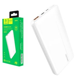 ᐈ Xarici akkumulyator Denmen DP08 10000 mAh, Ağ - qiymeti və satışı | ️ BIRMARKET