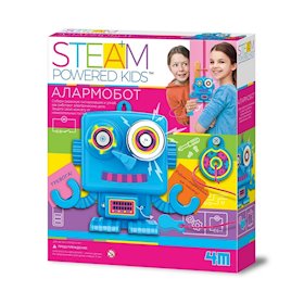 ᐈ Elektron konstruktor 4M Steam Powered Kids Alarmobot - qiymeti və ...