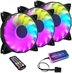 ᐈ Kuler Coolmoon Amber RGB Case Fan - qiymeti və satışı | ️ BIRMARKET