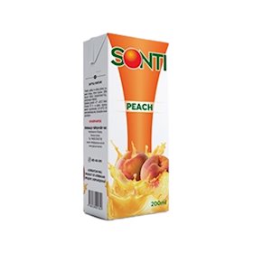 ᐈ Şaftalı suyu şirəsi Sonti Peach 200 ml - qiymeti və satışı | ️ BIRMARKET