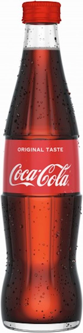 Газированный напиток Coca-Cola в стеклянной бутылке 400 мл - купить в ...