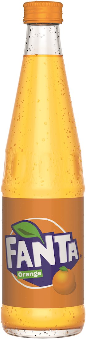Газированный напиток Fanta в стеклянной бутылке 400 мл - купить в Баку ...