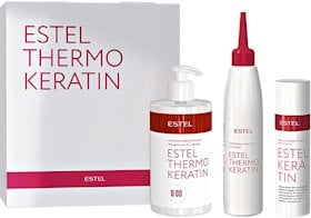 ᐈ Набор по уходу за волосами Estel Professional ThermoKeratin, для кератинового восстановления ...