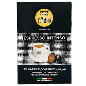 ᐈ Kapsullu qəhvə Pitti Caffe Ciao Espresso Intenso, 16 əd 7 q - qiymeti ...