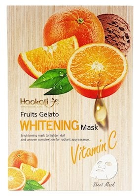 ᐈ Parça maskası Haokali Fruits Gelato Whitening Vitamin C Face Sheet ...