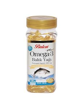ᐈ Balıq yağı Balen Omega 3 Balık Yağı 1380 mq, 100 kapsul - qiymeti və ...