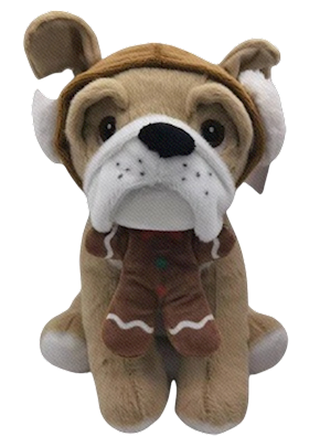 ᐈ Yumşaq oyuncaq Miniso Christmas Dog Plush Toy Gingerbread Man ...