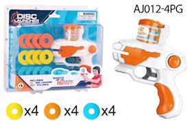 Oyuncaq silah Miniso Disc Shooter, 12 disk - Qiymeti, Bakıda almaq ...