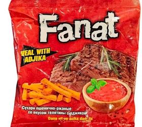 ᐈ Suxari Fanat xama ilə göbələk dadı ilə 25 q - qiymeti və satışı | ️ ...