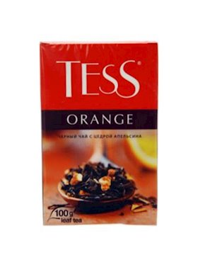 ᐈ Qara çay Tess portağal qabığı ilə 100 q - qiymeti və satışı | ️ BIRMARKET
