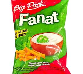 ᐈ Сухарики Fanat Сметана-зелень 150 г - купить по выгодной цене | ️ ...