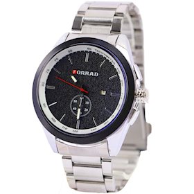 ᐈ Наручные часы Forrad 103 Silver Black - купить по выгодной цене | ️ ...
