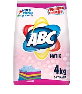 ᐈ Yuyucu toz ABC Automat Bright Colors, rəngli çamaşır, avtomat, 4 kq ...