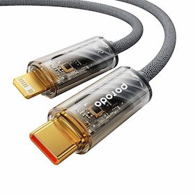 Kabel Porodo Braided Type C to Lightning Grey - Qiymeti, Bakıda almaq ...