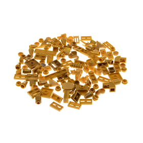ᐈ Конструктор LEGO Classic Parts Mix Gold 71874 30063 4740, 100 шт ...