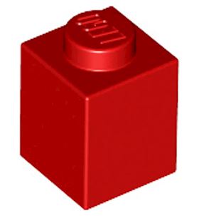 Konstruktor aksessuarları Lego 1x1 Red Cube (250 pieces) - Qiymeti ...